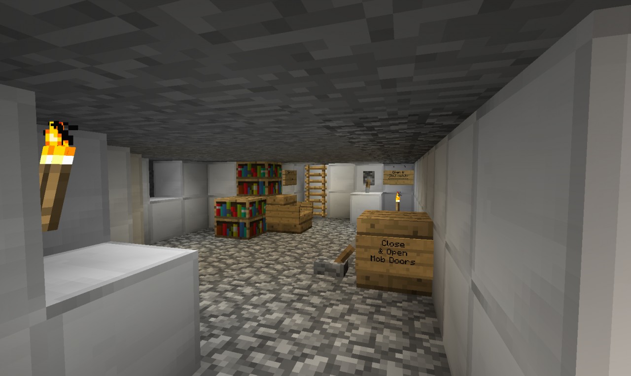 Mob Bunker, zombie Apocolypse. V.1 Minecraft Map