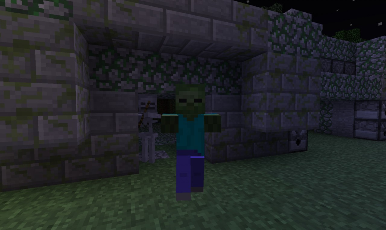 Mob Bunker, zombie Apocolypse. V.1 Minecraft Map