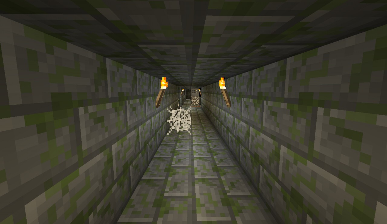 the dungeon adventure Minecraft Map