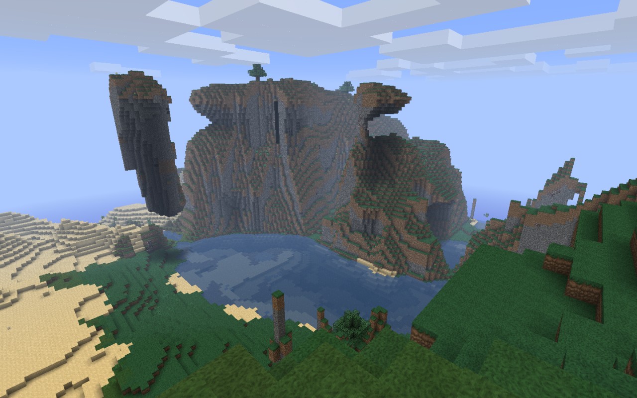 Epic Mountain World (1.9 pre3) Minecraft Map