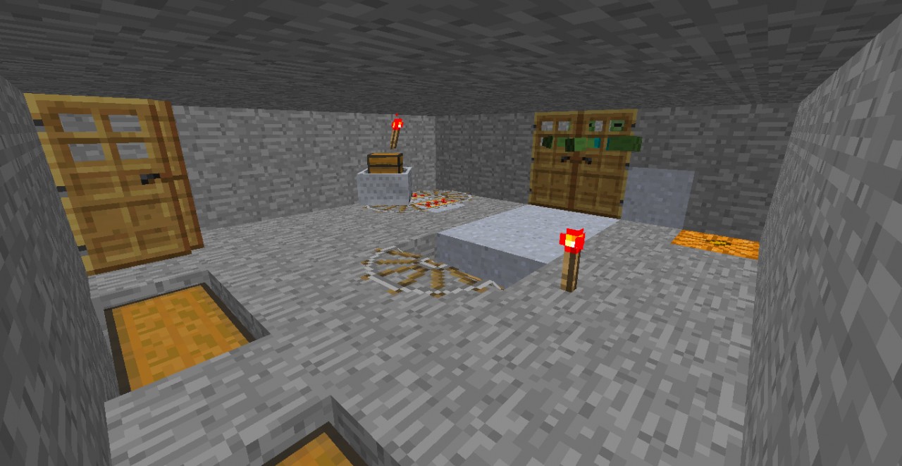 Zombie Survival House Minecraft Map