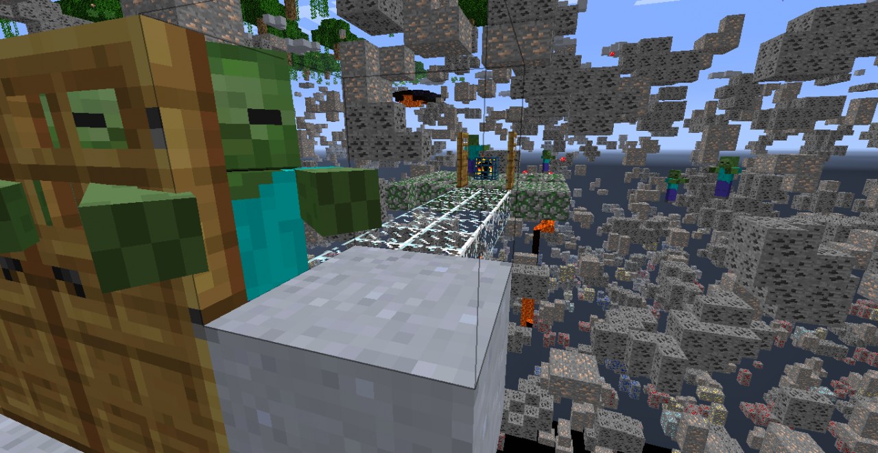 Zombie Survival House Minecraft Map