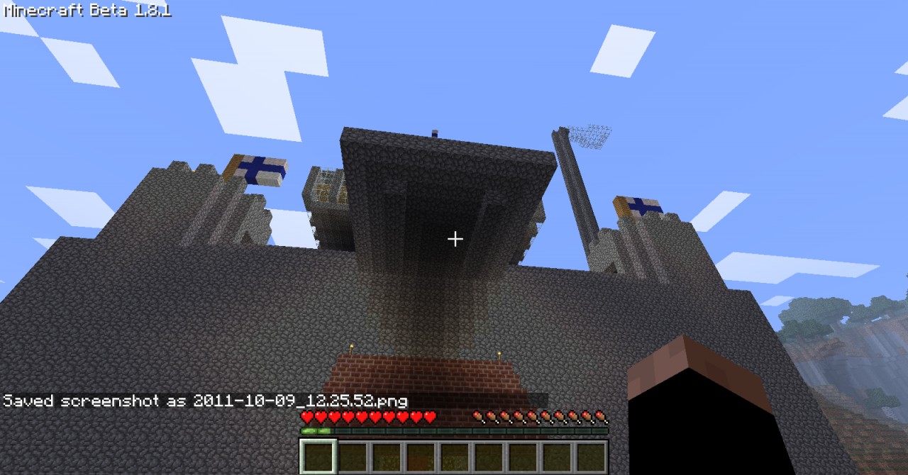 red castle Minecraft Map