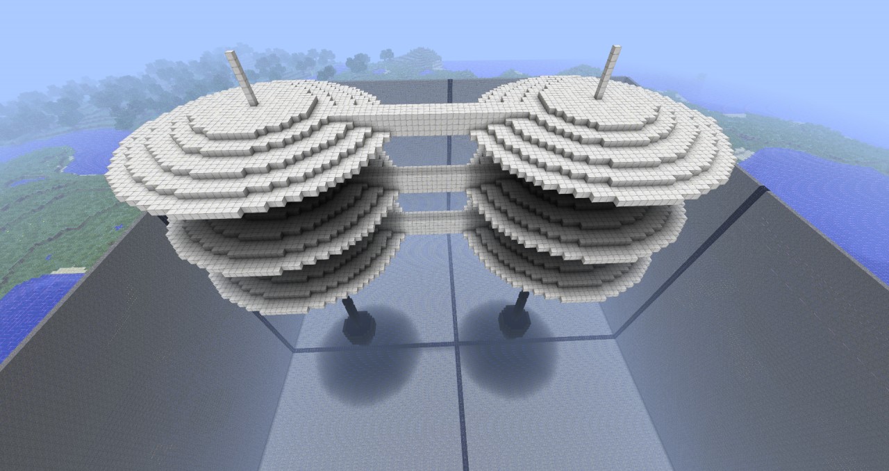 Jupiter Station 1:7 Minecraft Map