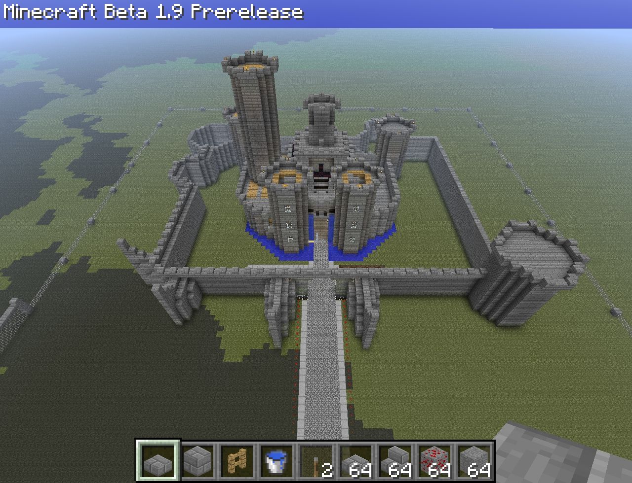 arx castle (just the castle from seradarc city) Minecraft Map