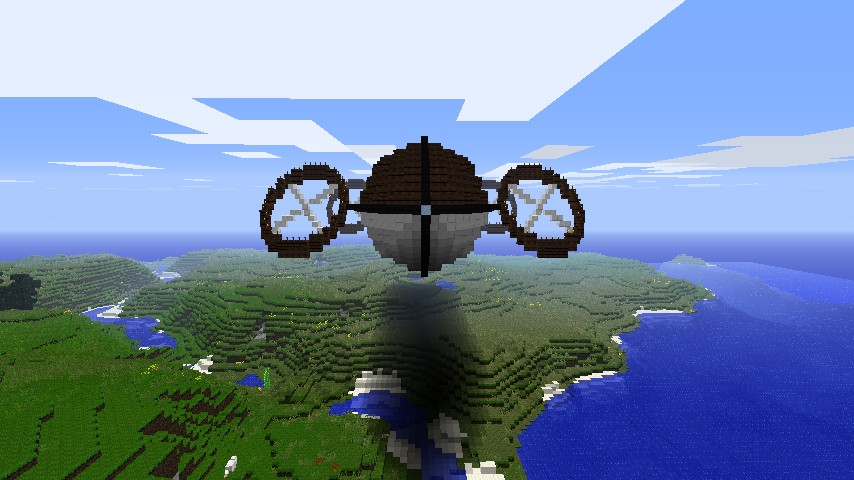 Airship (exterior) Minecraft Map