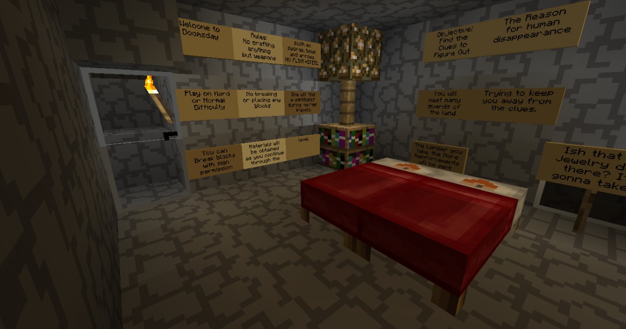 The Mystery of the Castle Minecraft Map