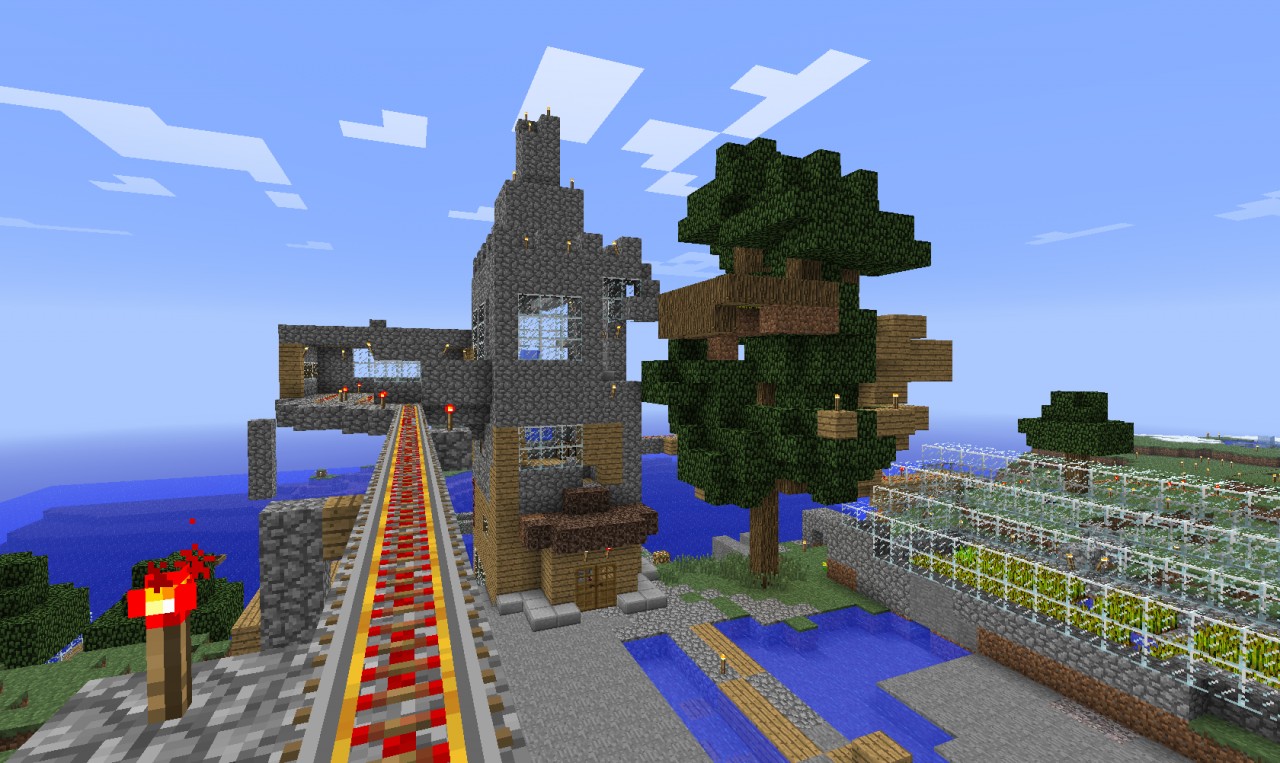My first Minecraft world. Minecraft Map