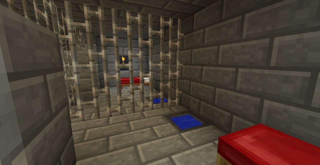 Refirmished StrongHold. All Walls Fixed. Minecraft Map