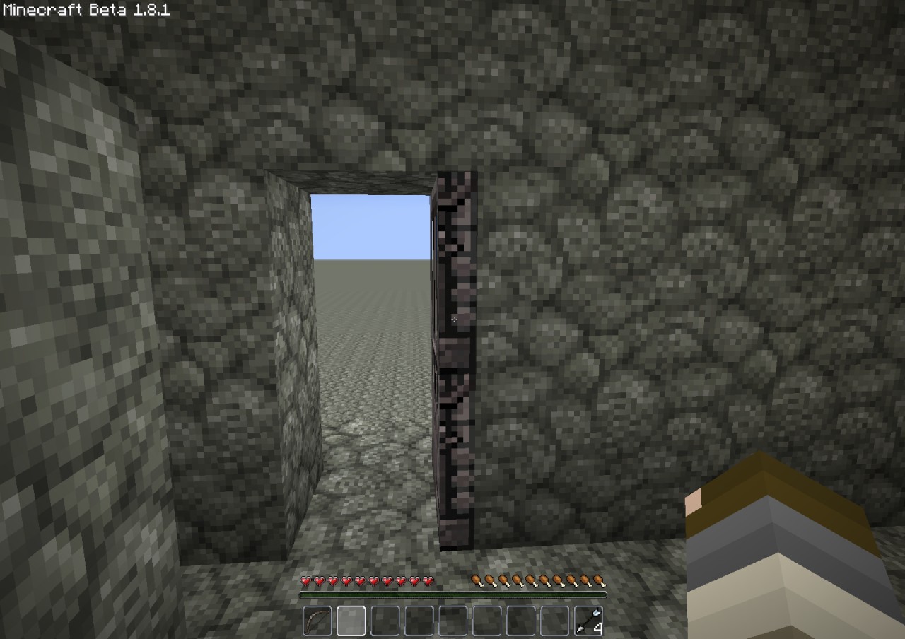 Simple Zelda-Style Cart Ride Arrow Switch Minecraft Map