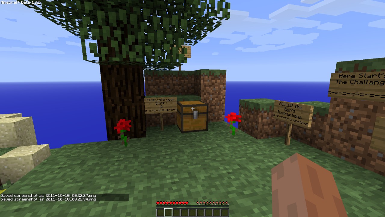 Survival Block V 1.0 by Dahaka™ Minecraft Map