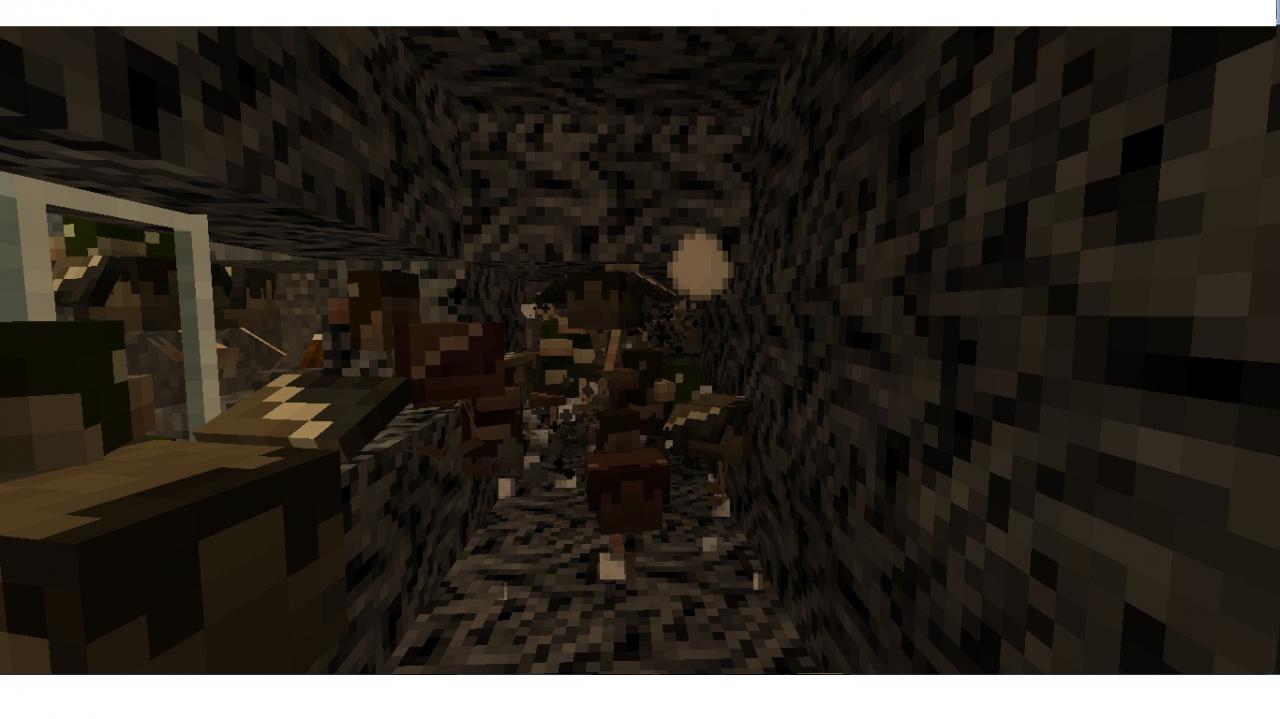 Chicken army dispenser Minecraft Map