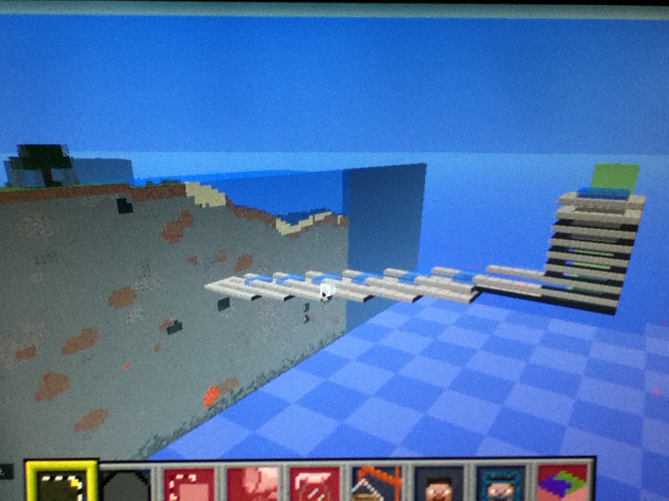 Spawner attachment, Ramp Minecraft Map