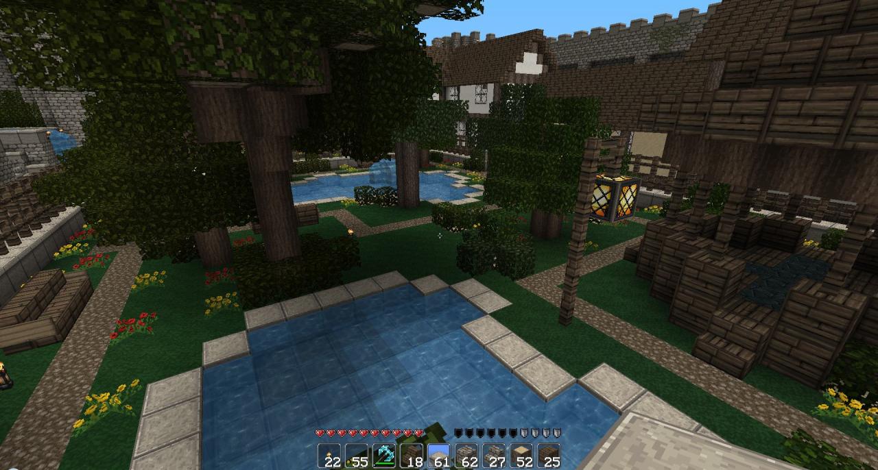 Oddworld's Medieval Town Minecraft Map