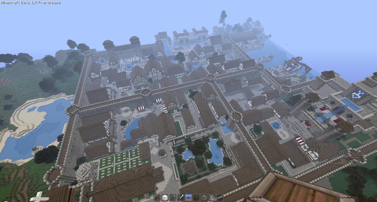 Oddworld's Medieval Town Minecraft Map
