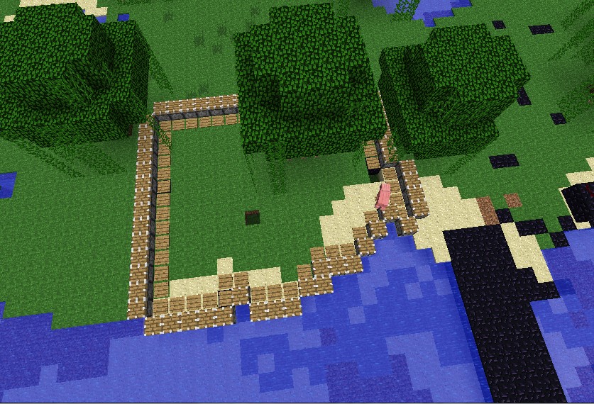 Lava tower and Lava double helix Minecraft Map