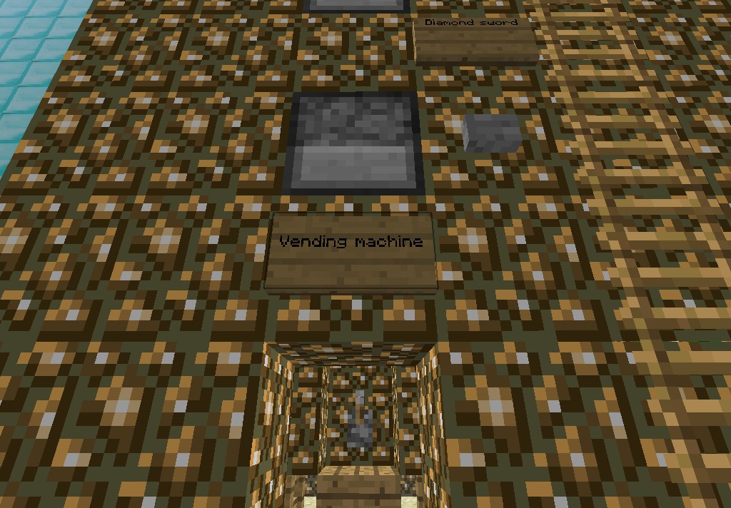 Glowstone Vending Machine Minecraft Map