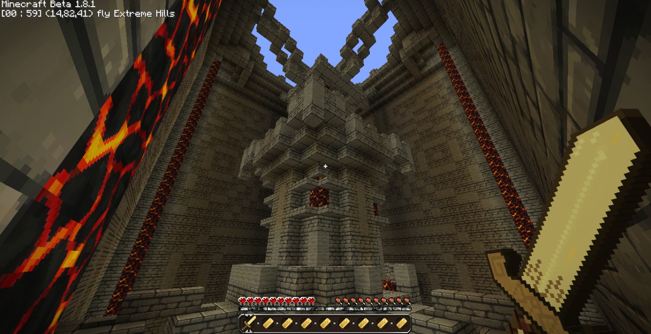 The Sand Temple Minecraft Map