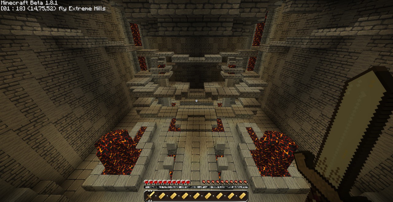 The Sand Temple Minecraft Map