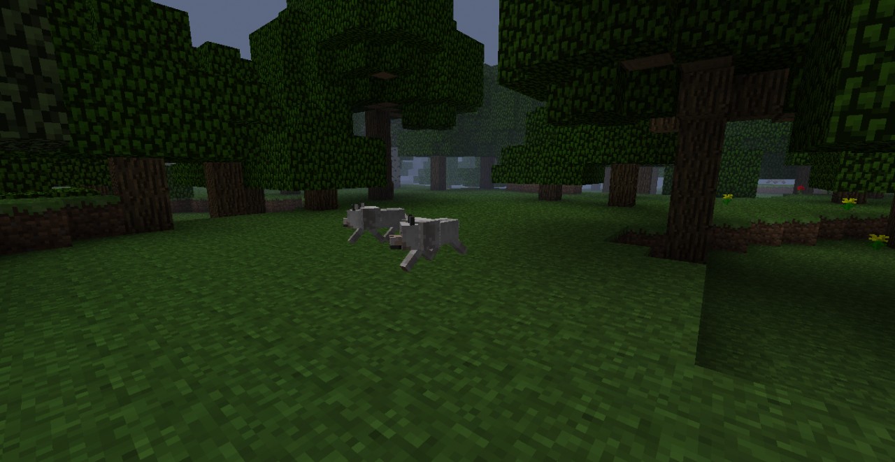 The amazing insta-wolf! (tame) Minecraft Map