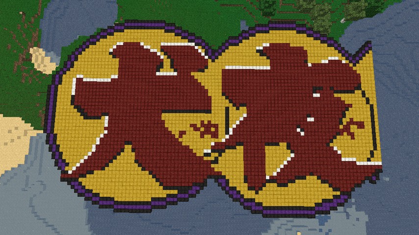 Inuyasha logo Minecraft Map