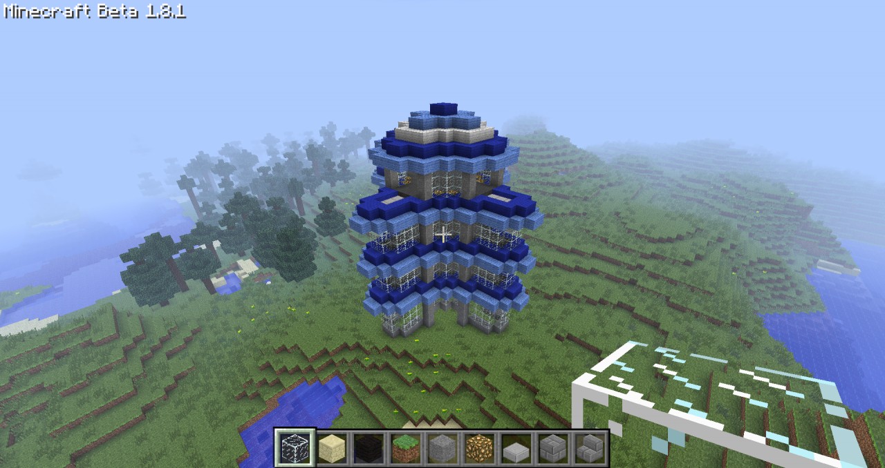 Blue Tower Minecraft Map