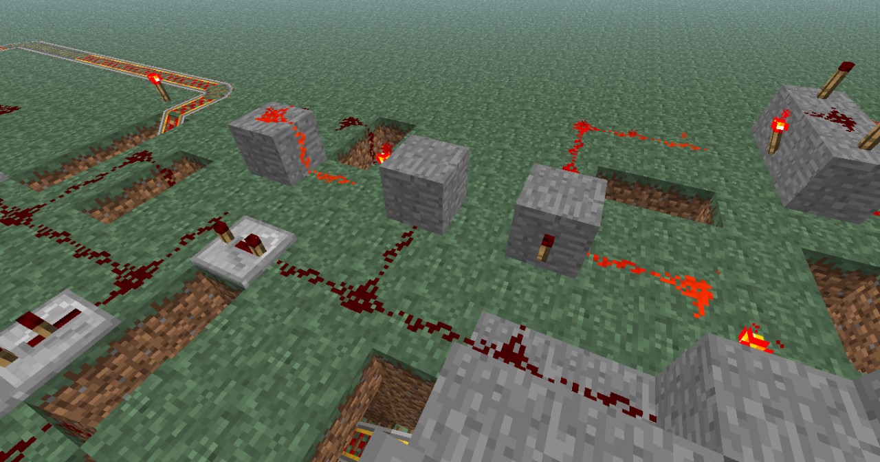 Redstone Train Station (Small Project) Minecraft Map