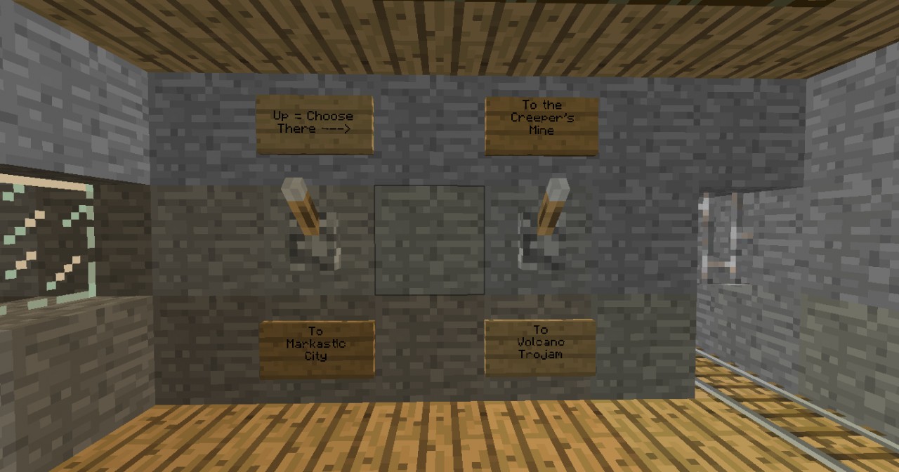 Redstone Train Station (Small Project) Minecraft Map