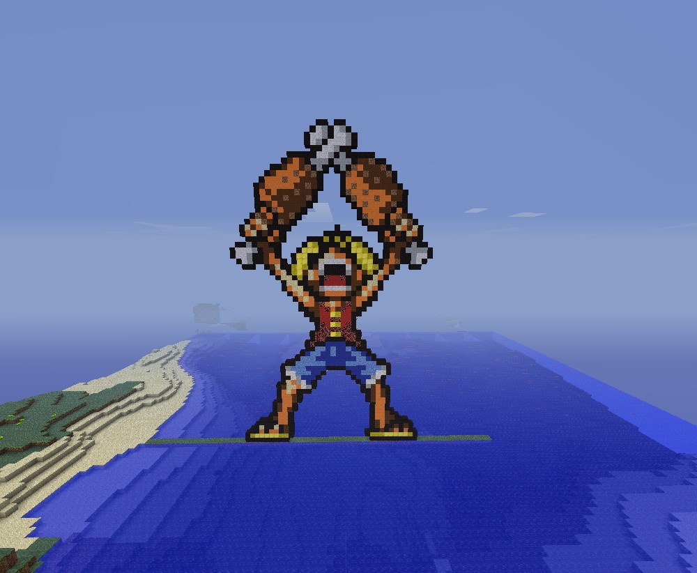 Hungry Luffy Minecraft Project