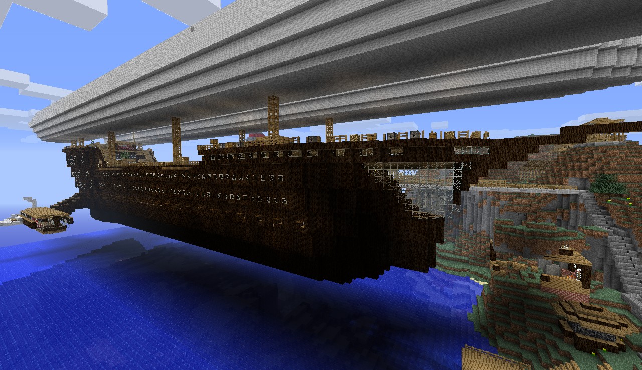 FlyingShip Minecraft Map