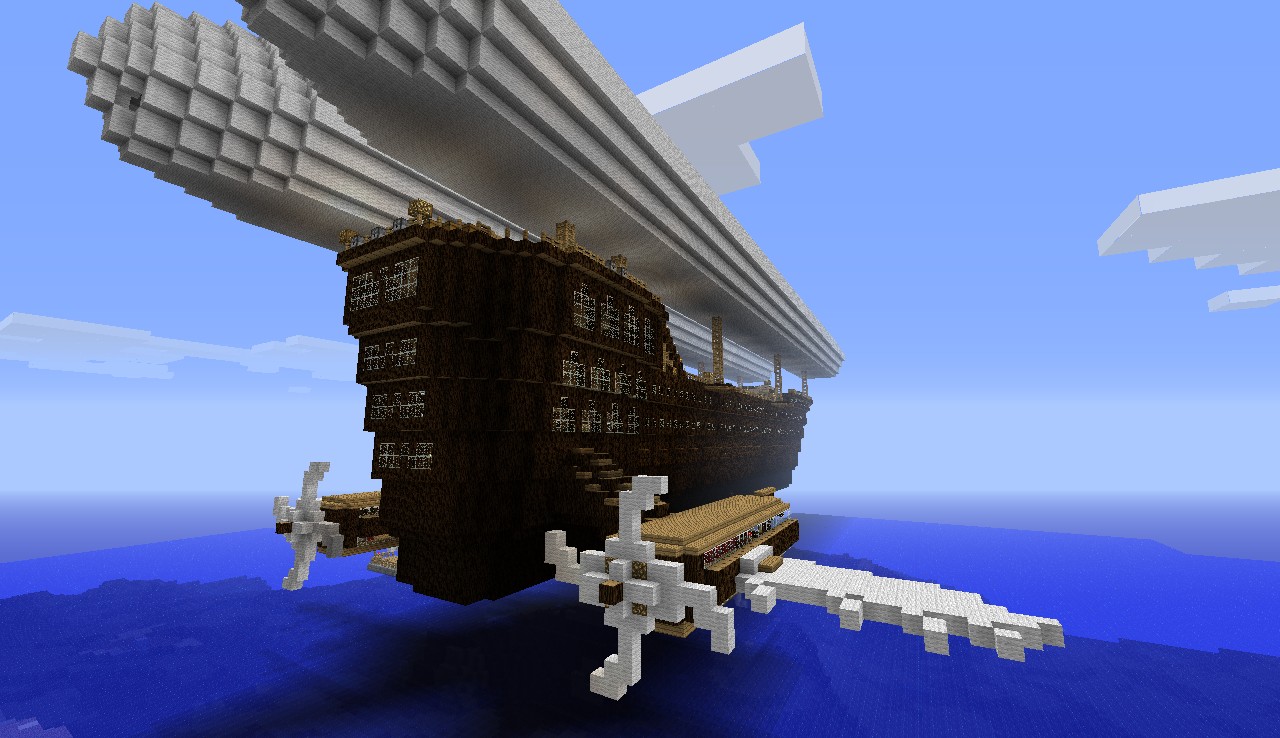 FlyingShip Minecraft Map