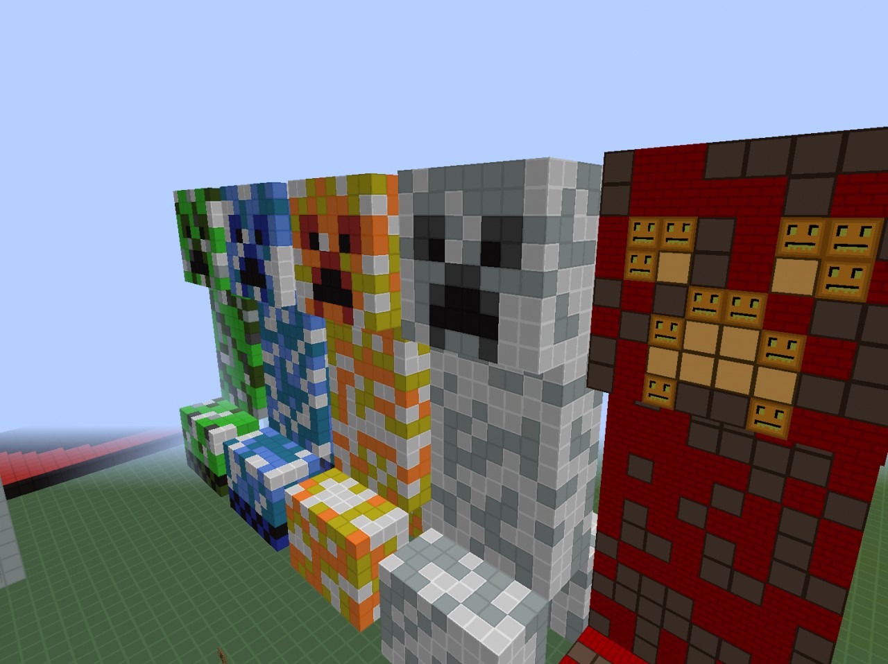 The 5 Creepers Minecraft Map