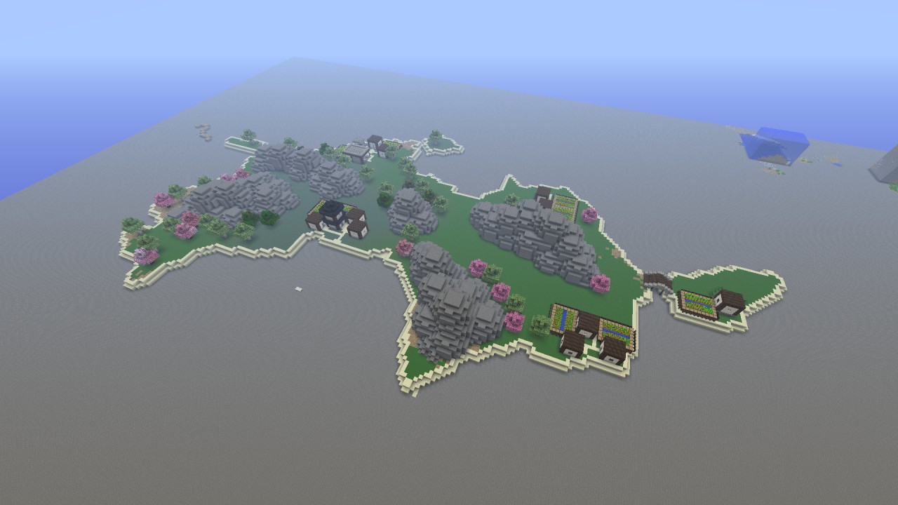 The World of SamuraiCraft (shikoku) Minecraft Map