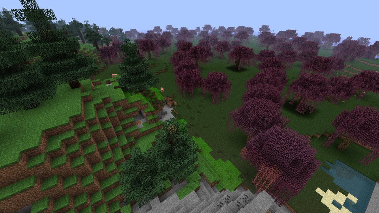 Lush Greens & Awesome Trees [1.9 pre 3] V1.02 Minecraft Texture Pack