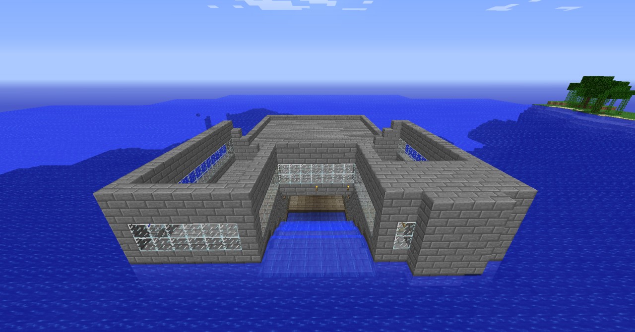 "Floating" Mega-Mansion Minecraft Map