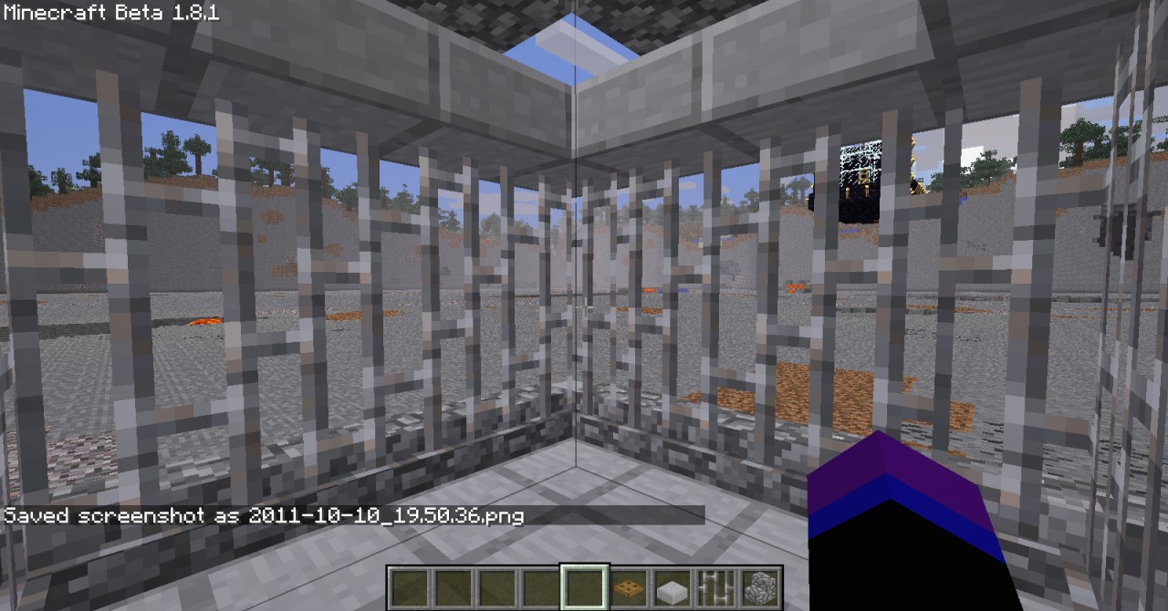 Endermen Prof Jail Cell Minecraft Map