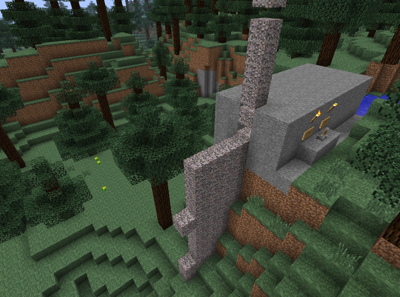 Automatic wall creator Minecraft Map