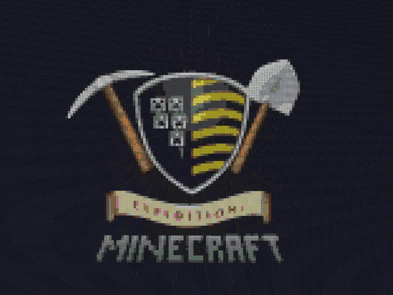 Minecraft Exploration LOGo Minecraft Map
