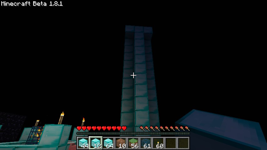 dimond tower Minecraft Map