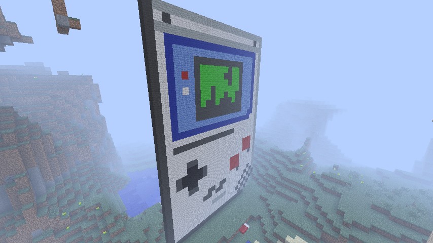 Gameboy Minecraft Map