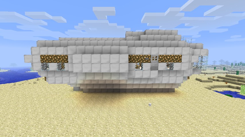 Space shuttle Minecraft Map