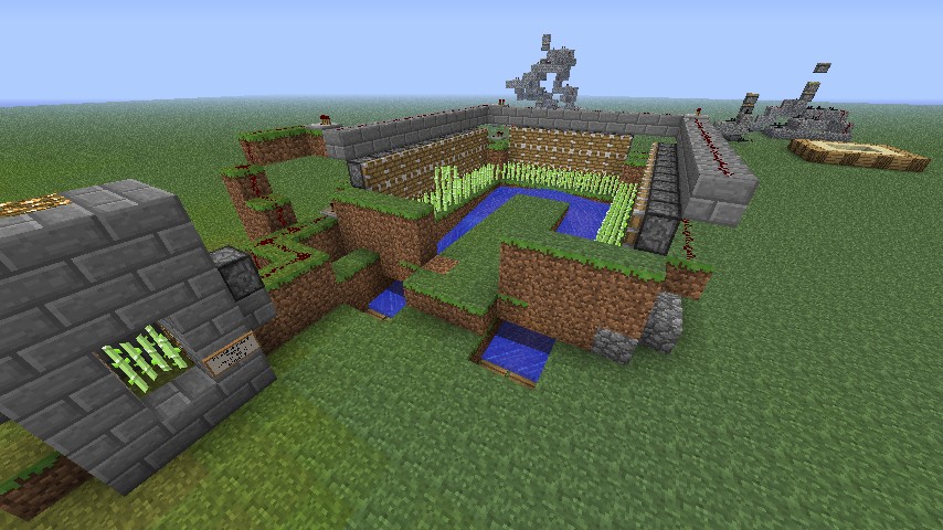 Automatic Reed Farm Minecraft Map
