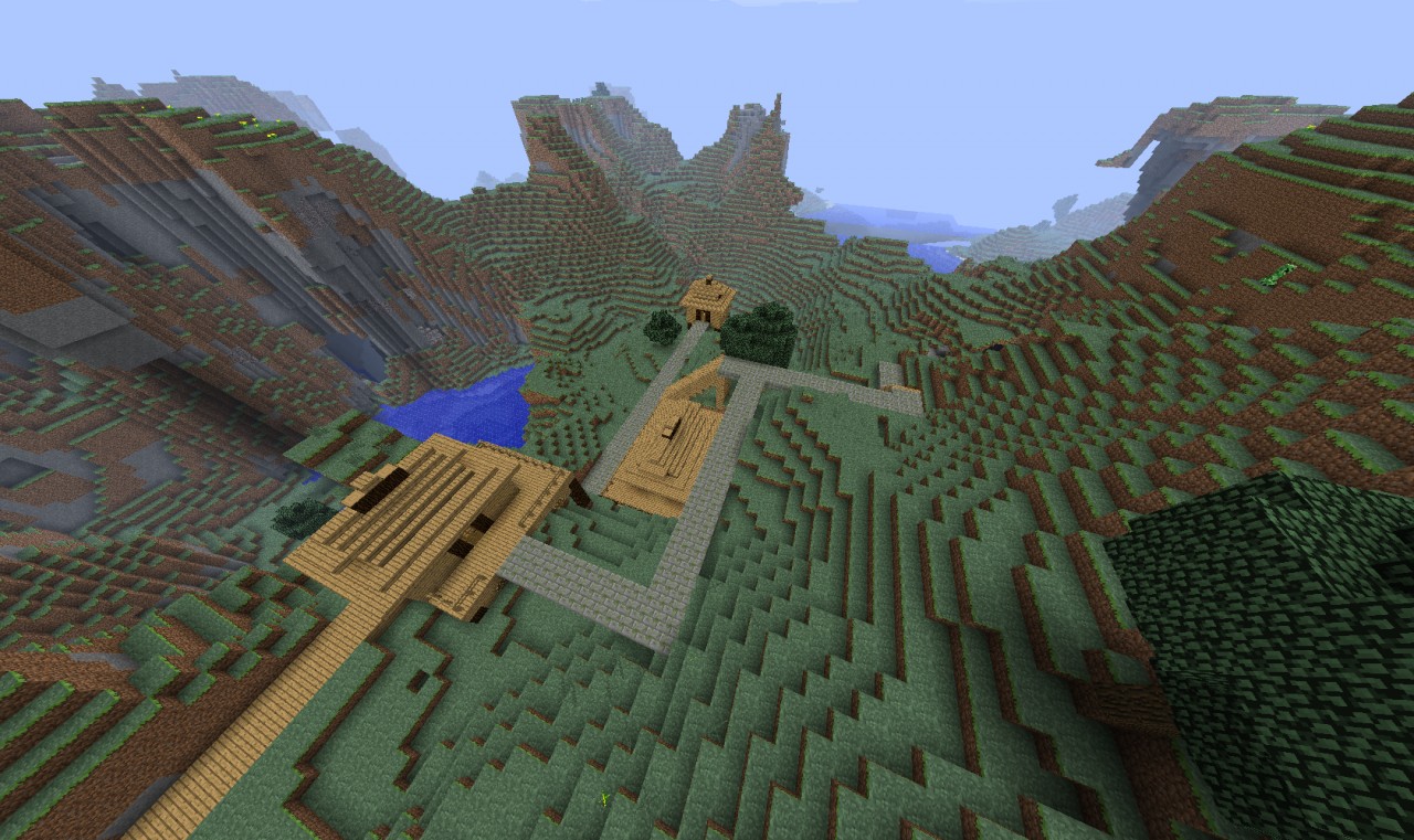 Japanese Village Minecraft Map