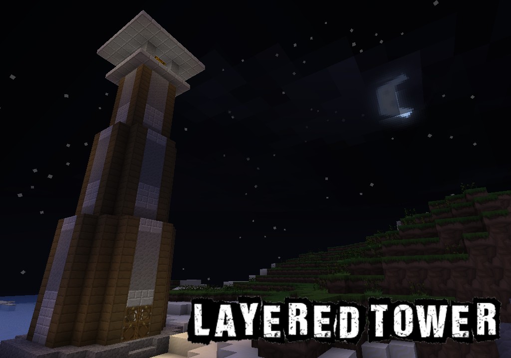 Layered Tower Minecraft Map
