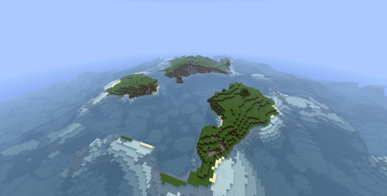 Ocean islands Minecraft Map