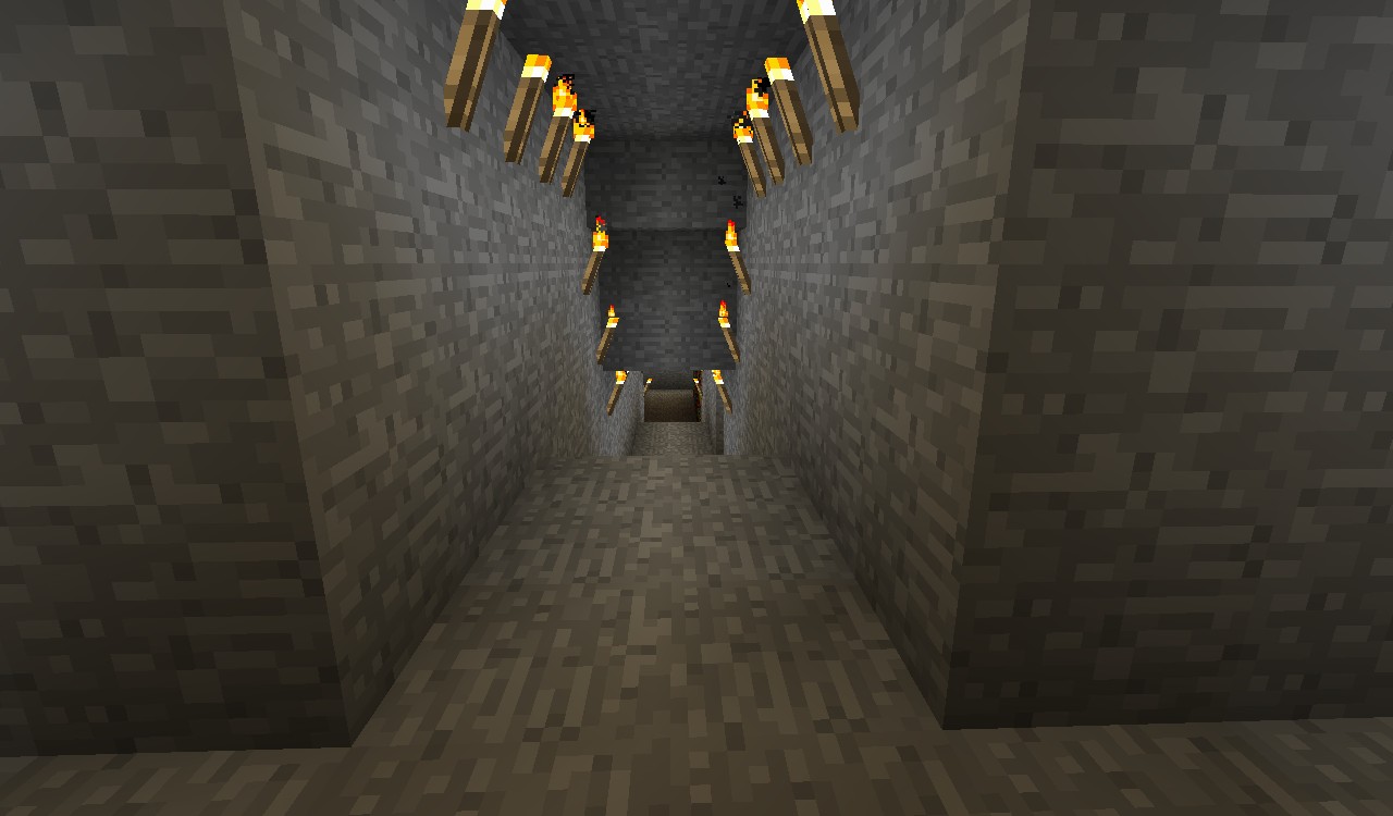Cave House room for development Minecraft Map