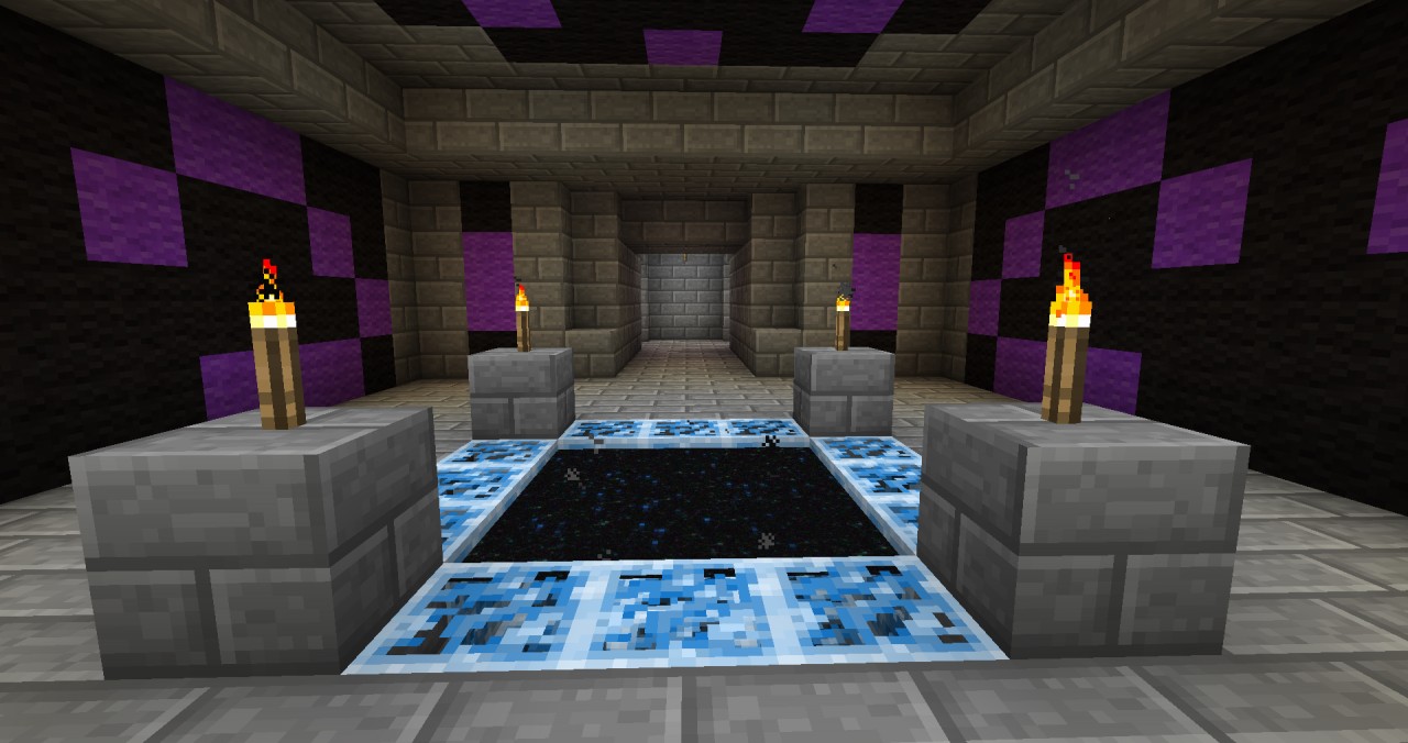 ENDERMAN TEMPLE Minecraft Map