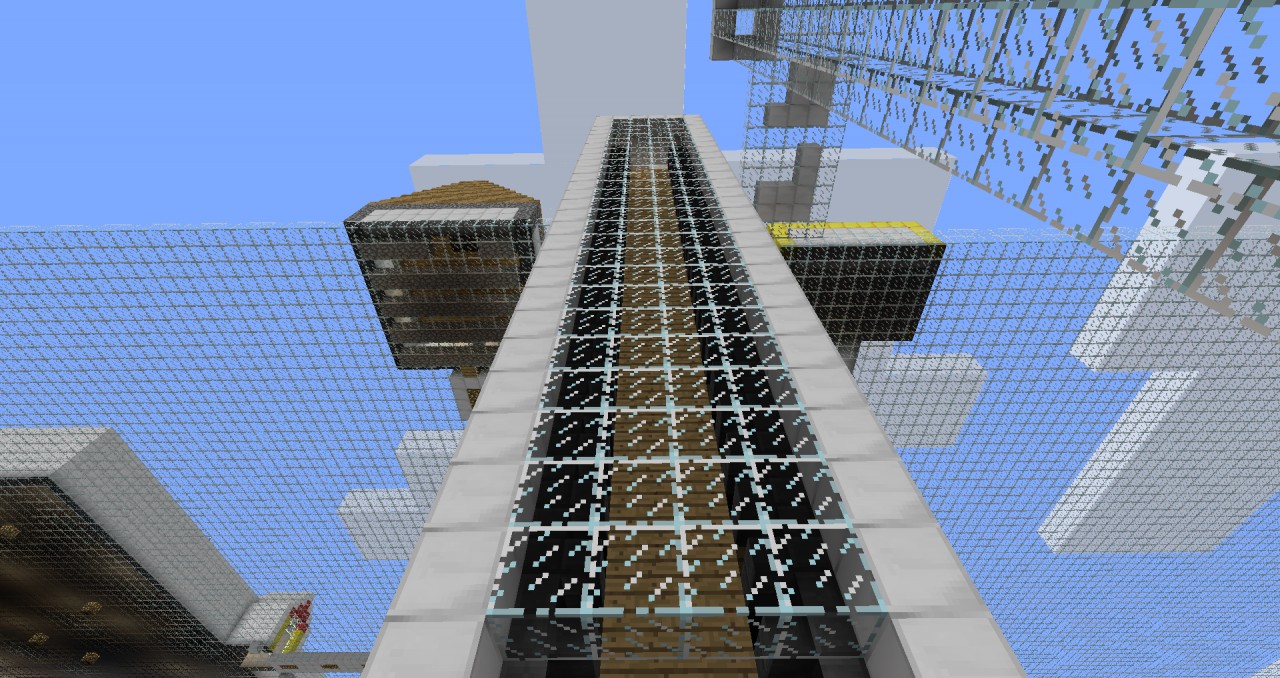 Elevator to The Sky(You can still build stuff ) Minecraft Map