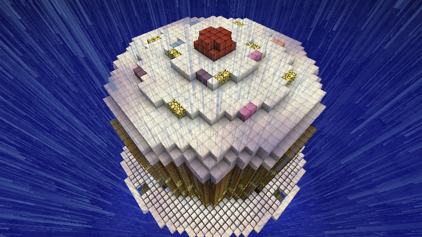 Giant Cake (Mob trap) Minecraft Map