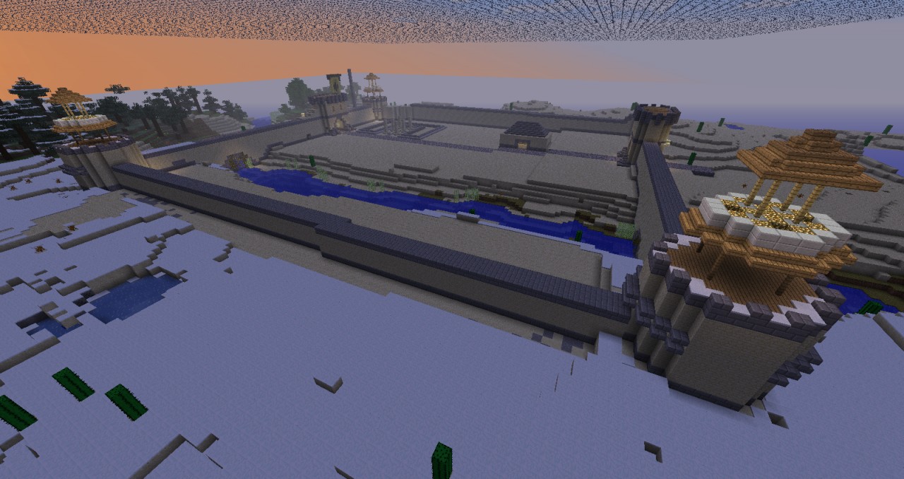 Grizzly's Roman empire 5% done Minecraft Map